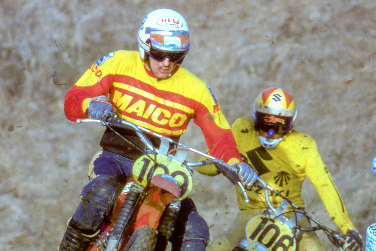 Adolf Weil Battles Gerrit Wolsink: 1976 Trans-AMA at Sears Point Raceway - April 2021 - Racer X ...