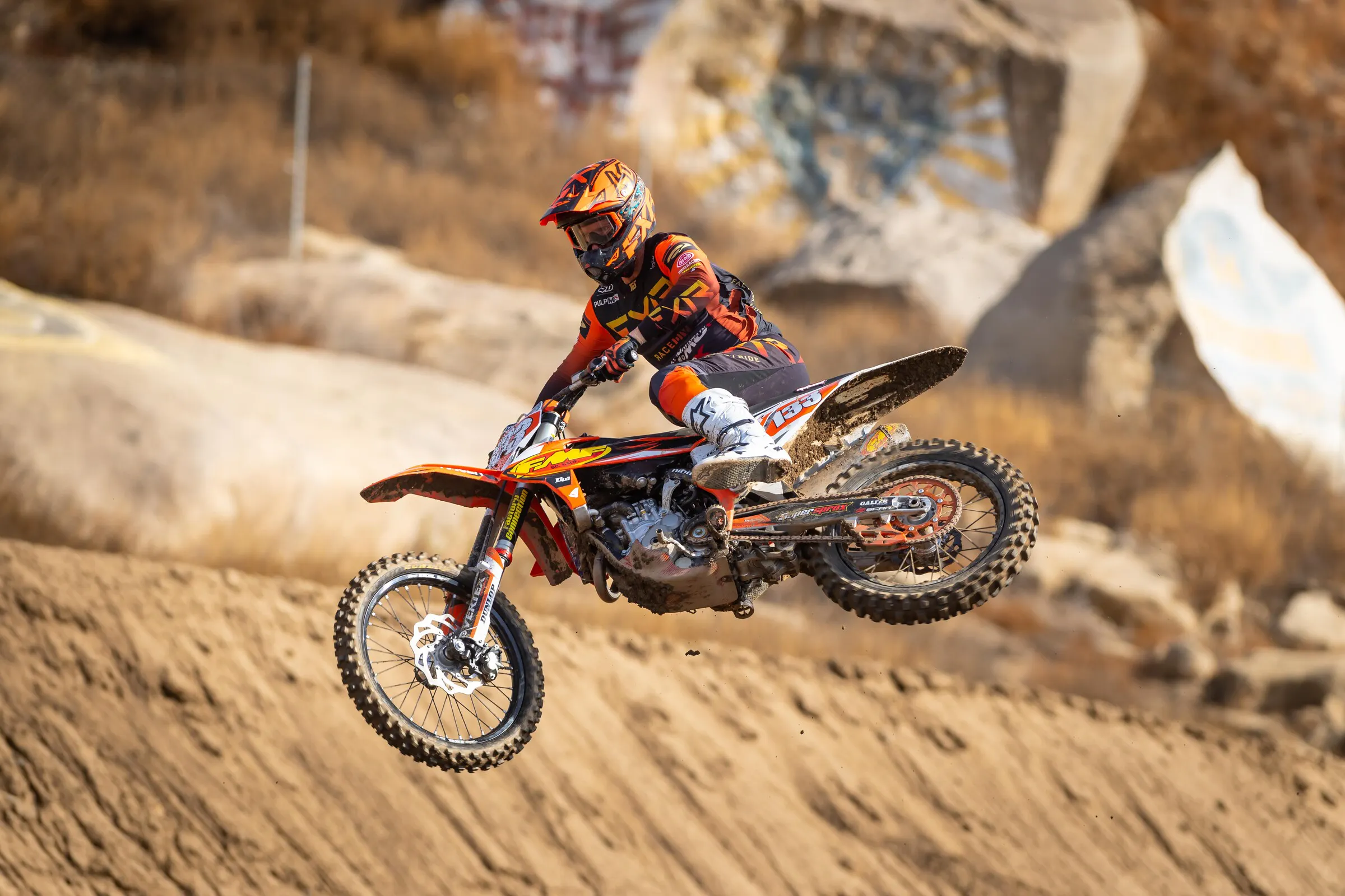 2020 KTM 350 SX-F Garage Bike Build - April 2021 - Racer X Magazine