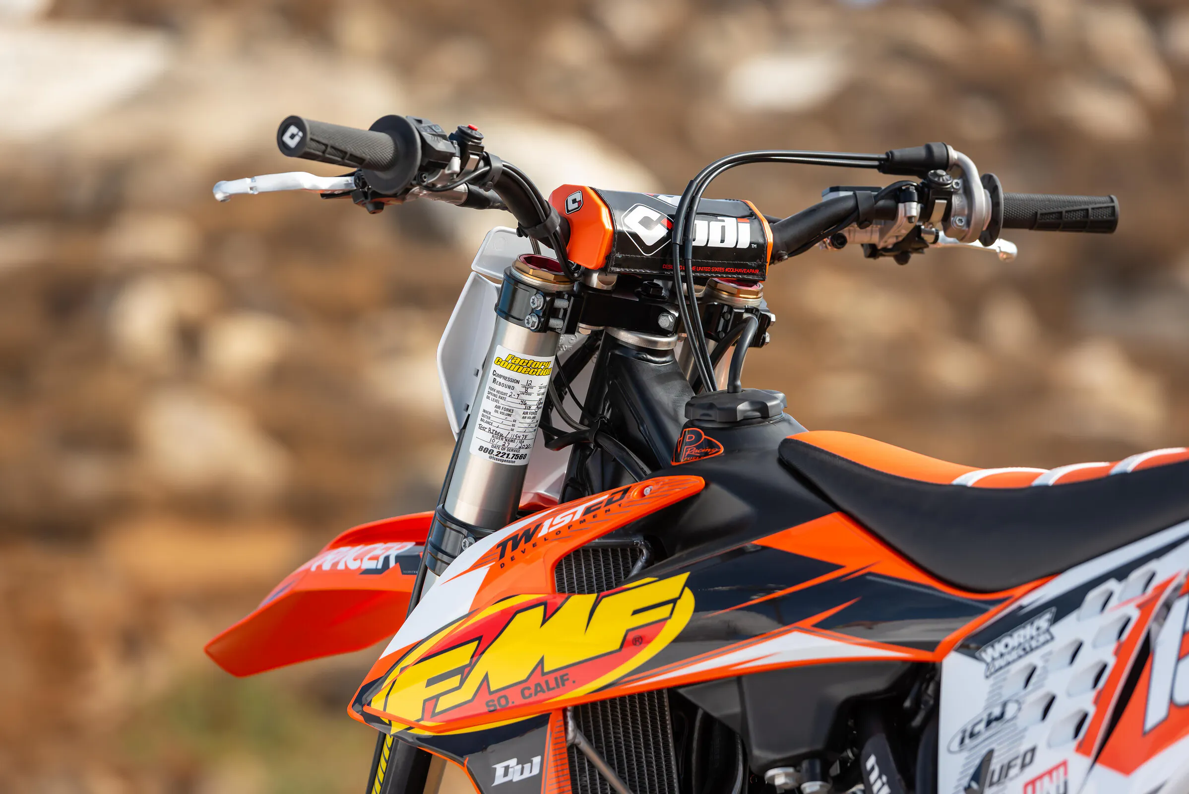 2020 KTM 350 SX-F Garage Bike Build - April 2021 - Racer X Magazine