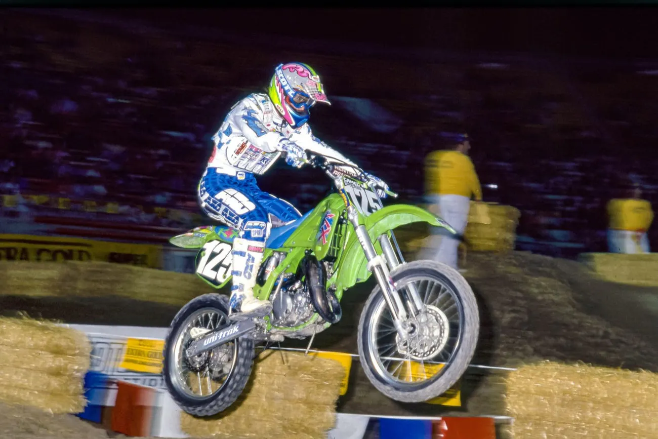 One Race, One Page 1990 Las Vegas Supercross - July 2021 - Racer X Magazine