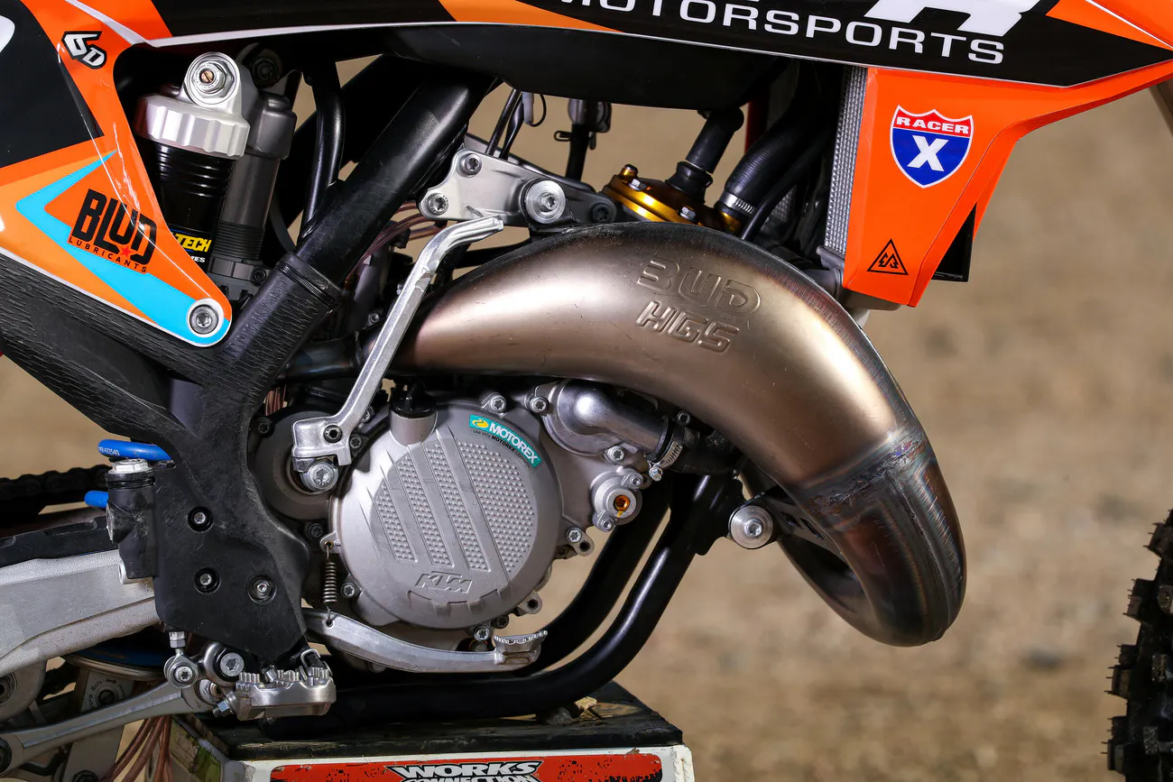 2021 KTM 125 SX Two-Stroke Garage Build - August 2021 - Racer X Magazine