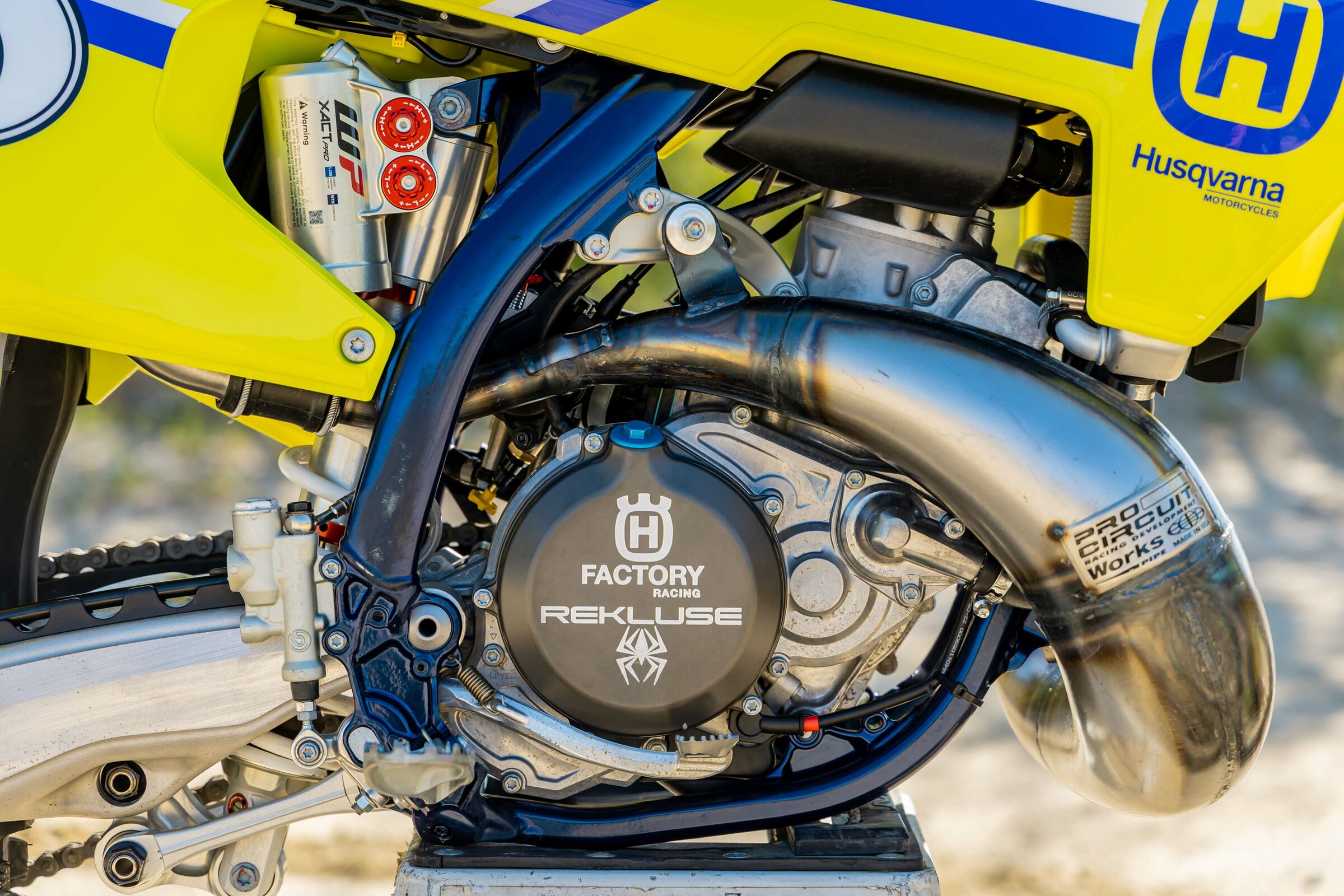 2023 Husqvarna TC 250 Motocross Rebuild Garage Build Video - Racer X