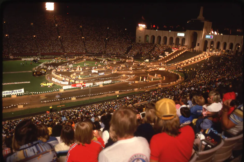 Davey Coombs Visits SX History of Los Angeles Memorial Coliseum Ahead ...