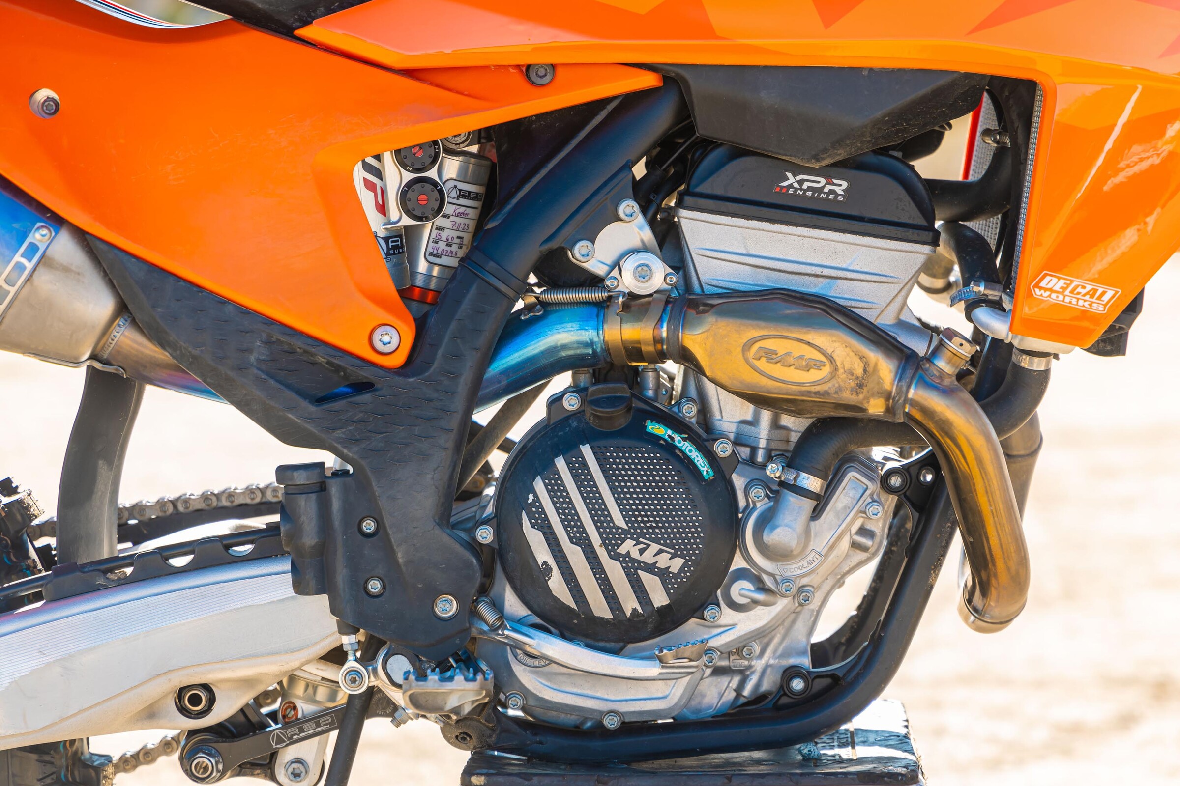 Comparing the 2024 KTM 350 SX-F vs. KTM 450 SX-F - Racer X