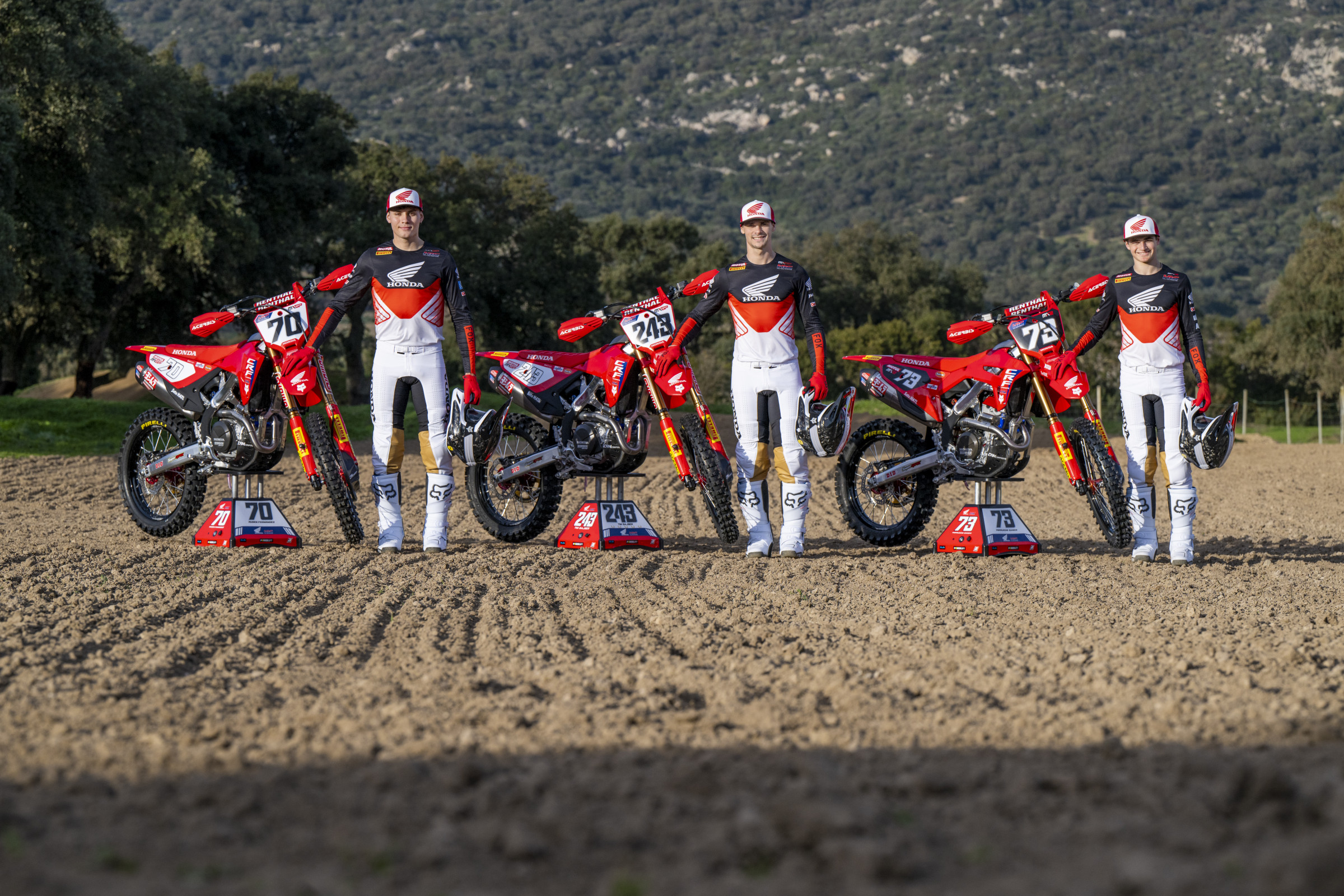 Honda HRC MXGP Announces Three-Rider 2024 Roster with New, Young ...