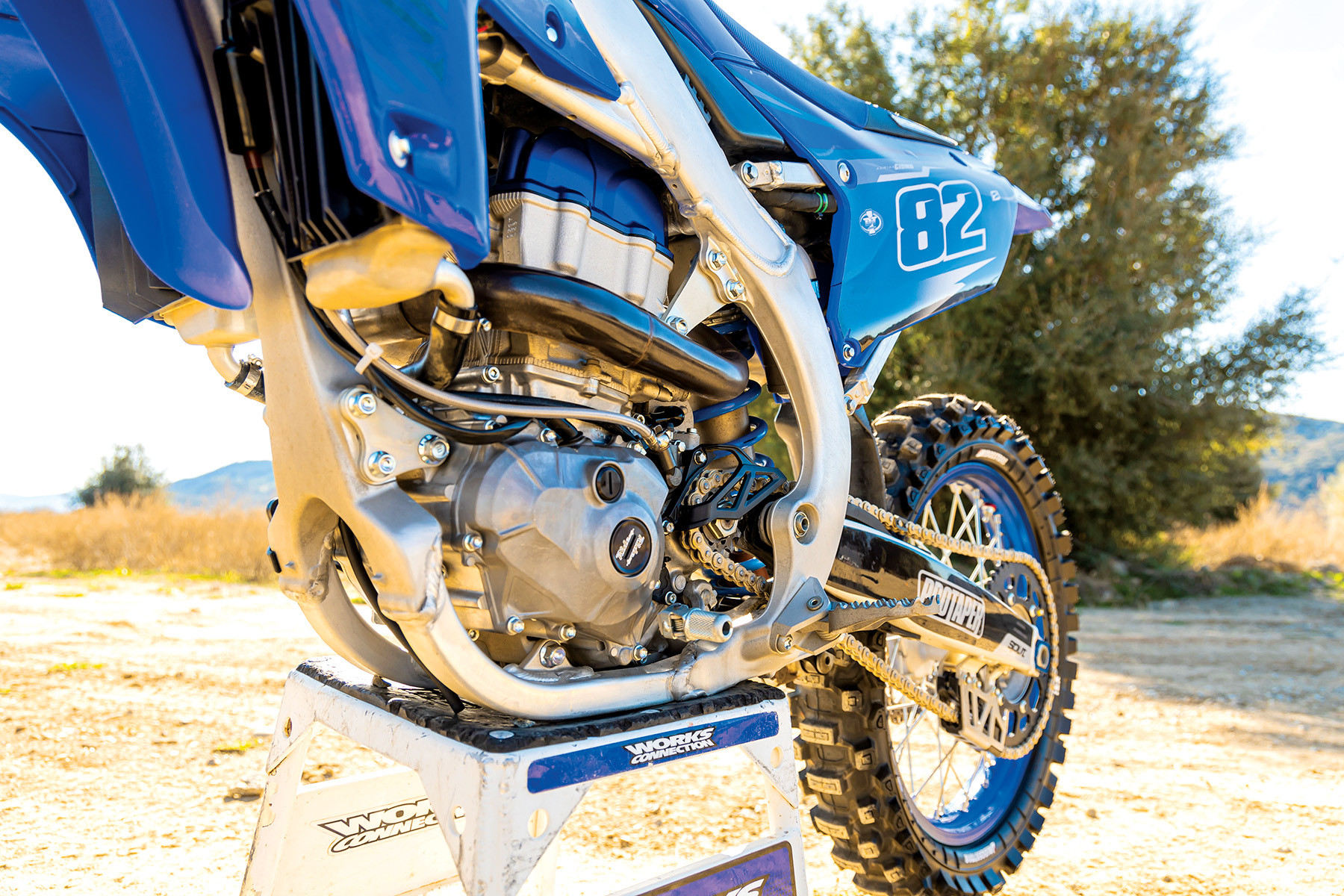Garage Build 2023 Yamaha YZ450F - April 2024 - Racer X Magazine