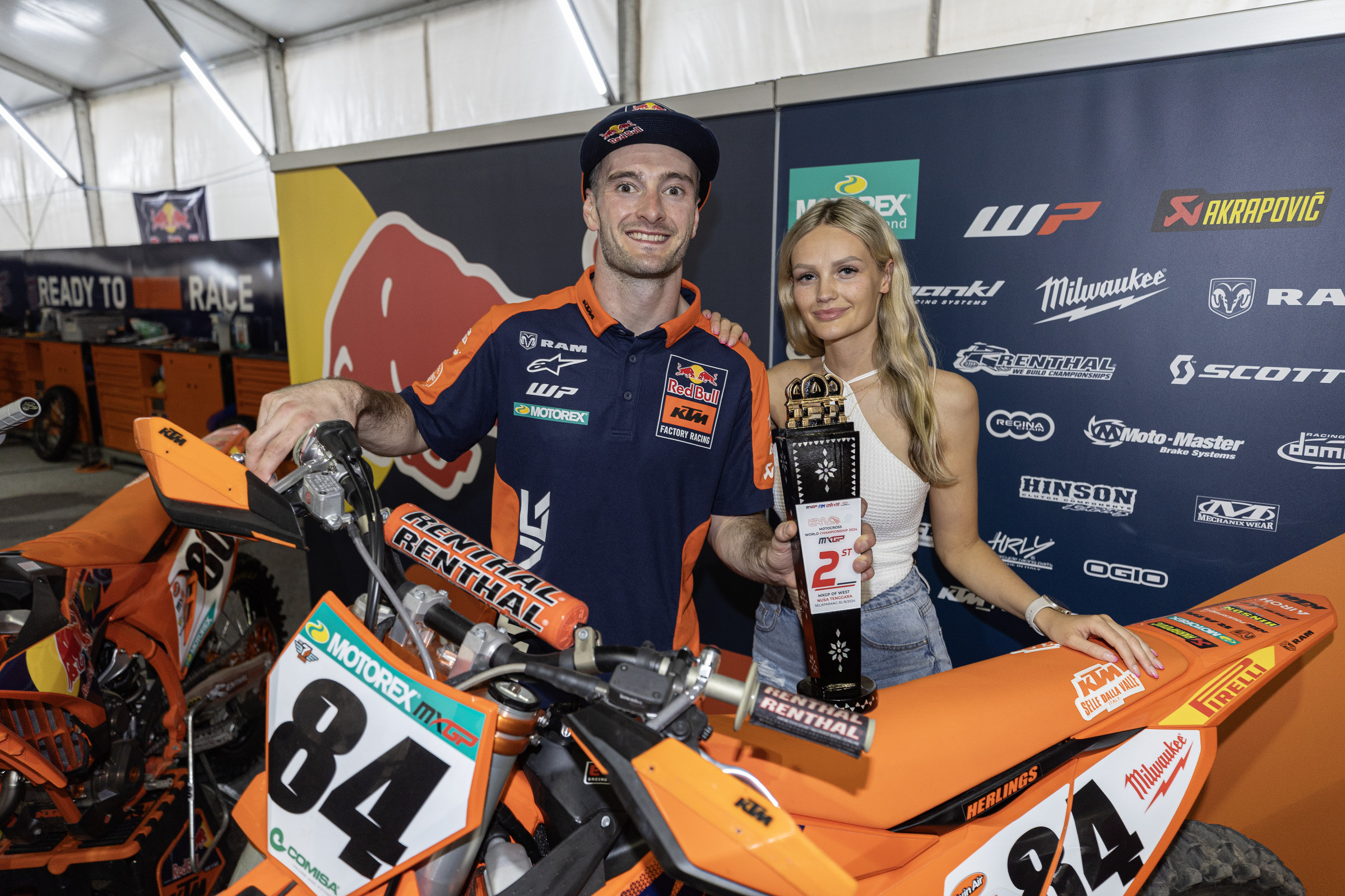 Jeffrey Herlings Working Back to Form at MXGP of West Nusa Tenggara in ...