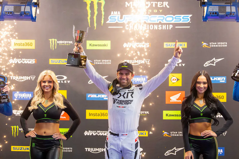 Jordon Smith and Triumph Factory Racing Make History With Supercross ...