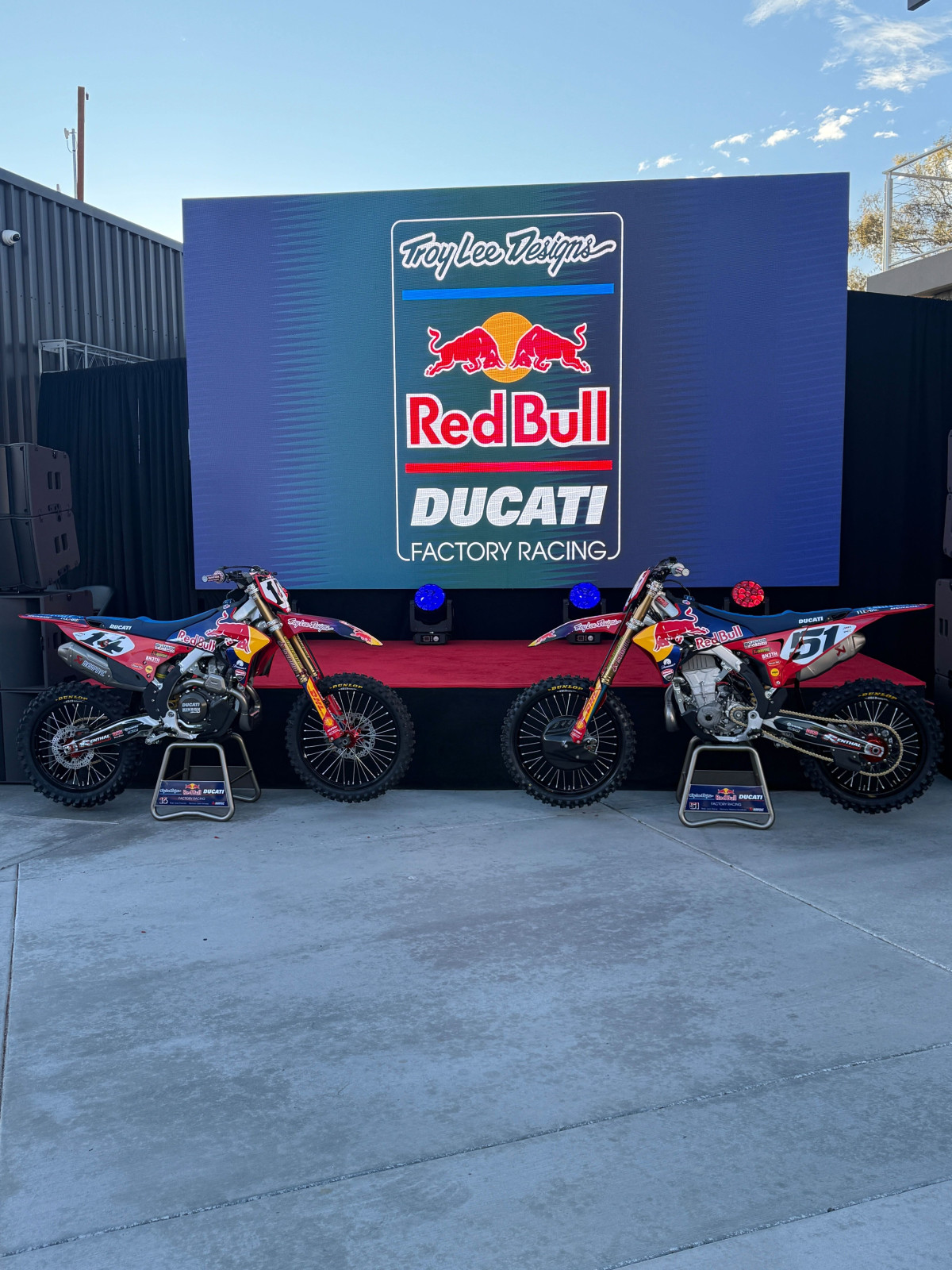Troy Lee Designs Red Bull Ducati Factory Racing Team Ducati Desmo450 MX Finally Revealed - Racer X