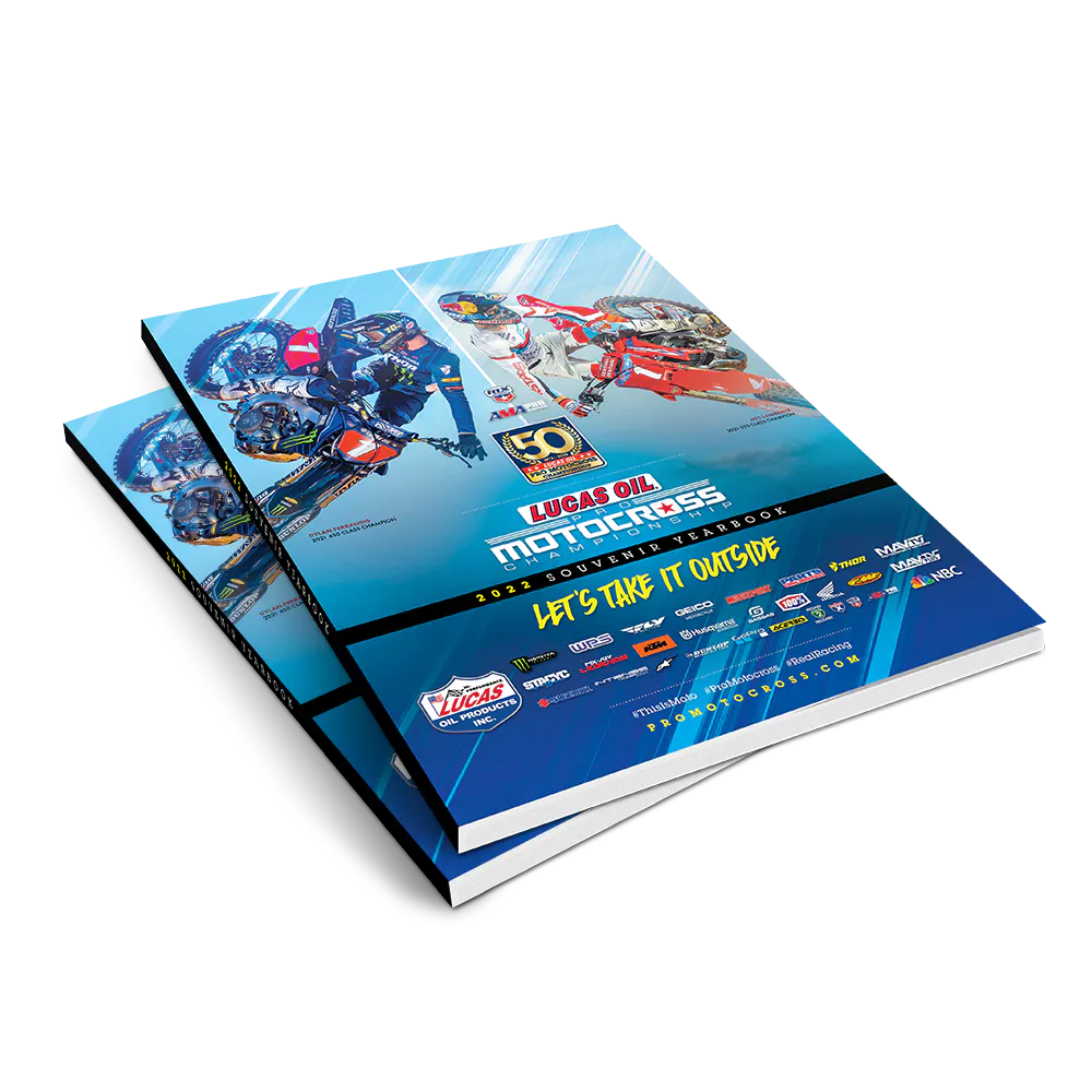 Pro Motocross Event Program - Racer X Media Kit